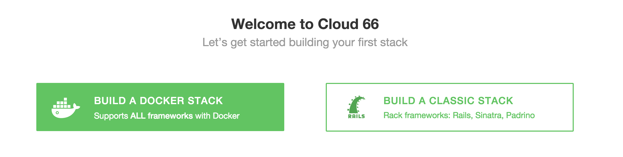 Deploying to Production - Deploying an app on Cloud66 - Passenger Library
